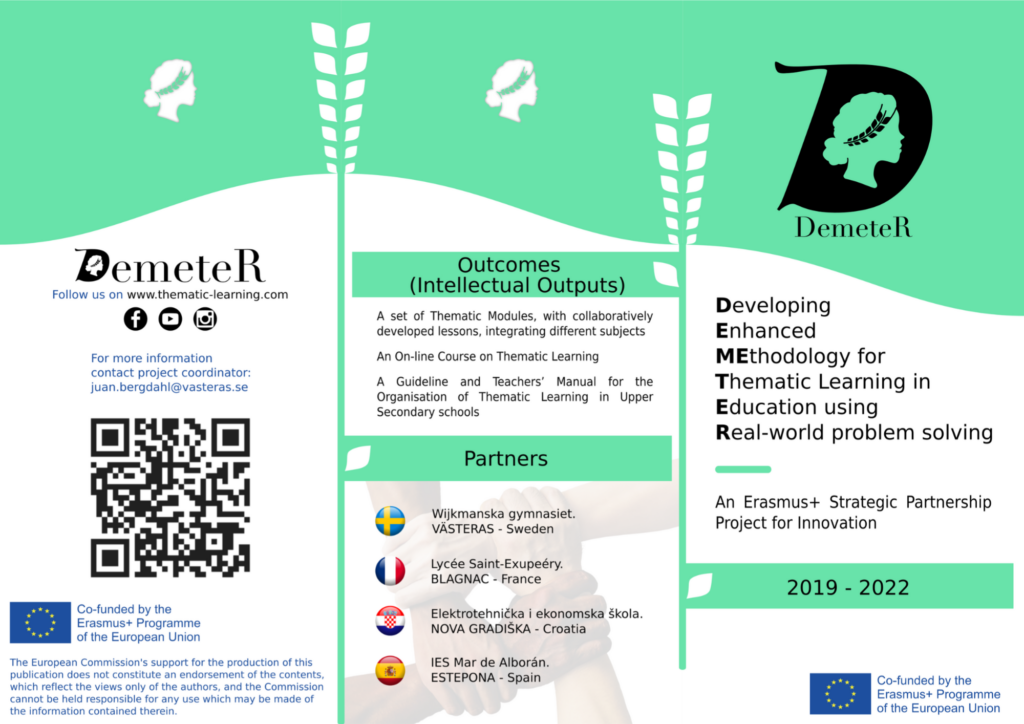 Second Leaflet - The Demeter Project
